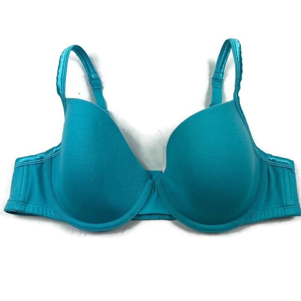Cacique Bra 40c Lightly Lined Underwire Turquoise Blu… - Gem